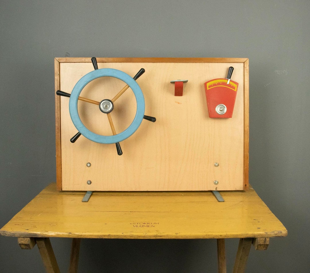 Vintage Sailing Toy Board - Etsy