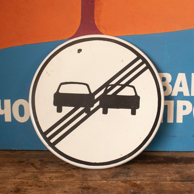 Vintage Traffic Sign - Etsy