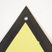 Vintage Enamel Mine Sign, Triangular Porcelain Enamel Sign - Etsy