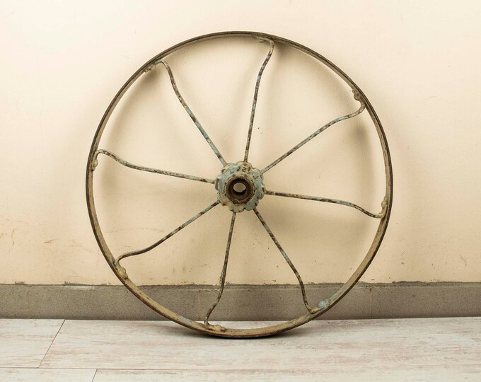 Vintage Metal Wheel - Etsy