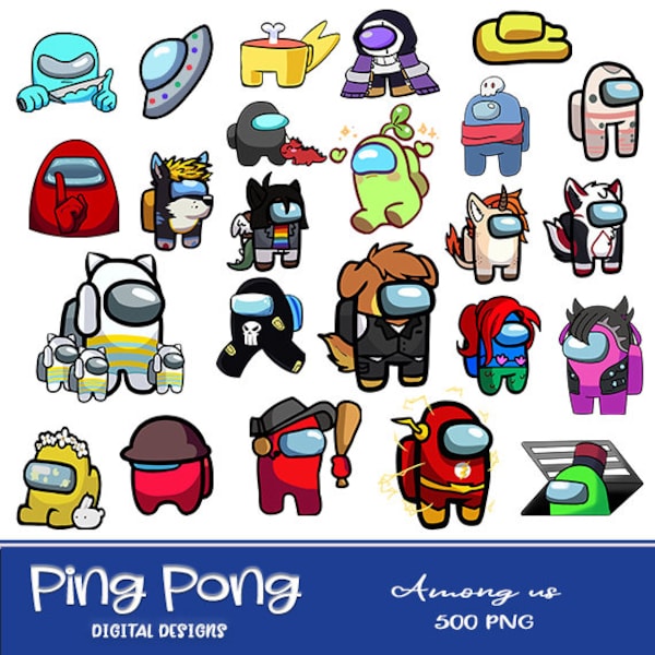 Among Us Png - Etsy