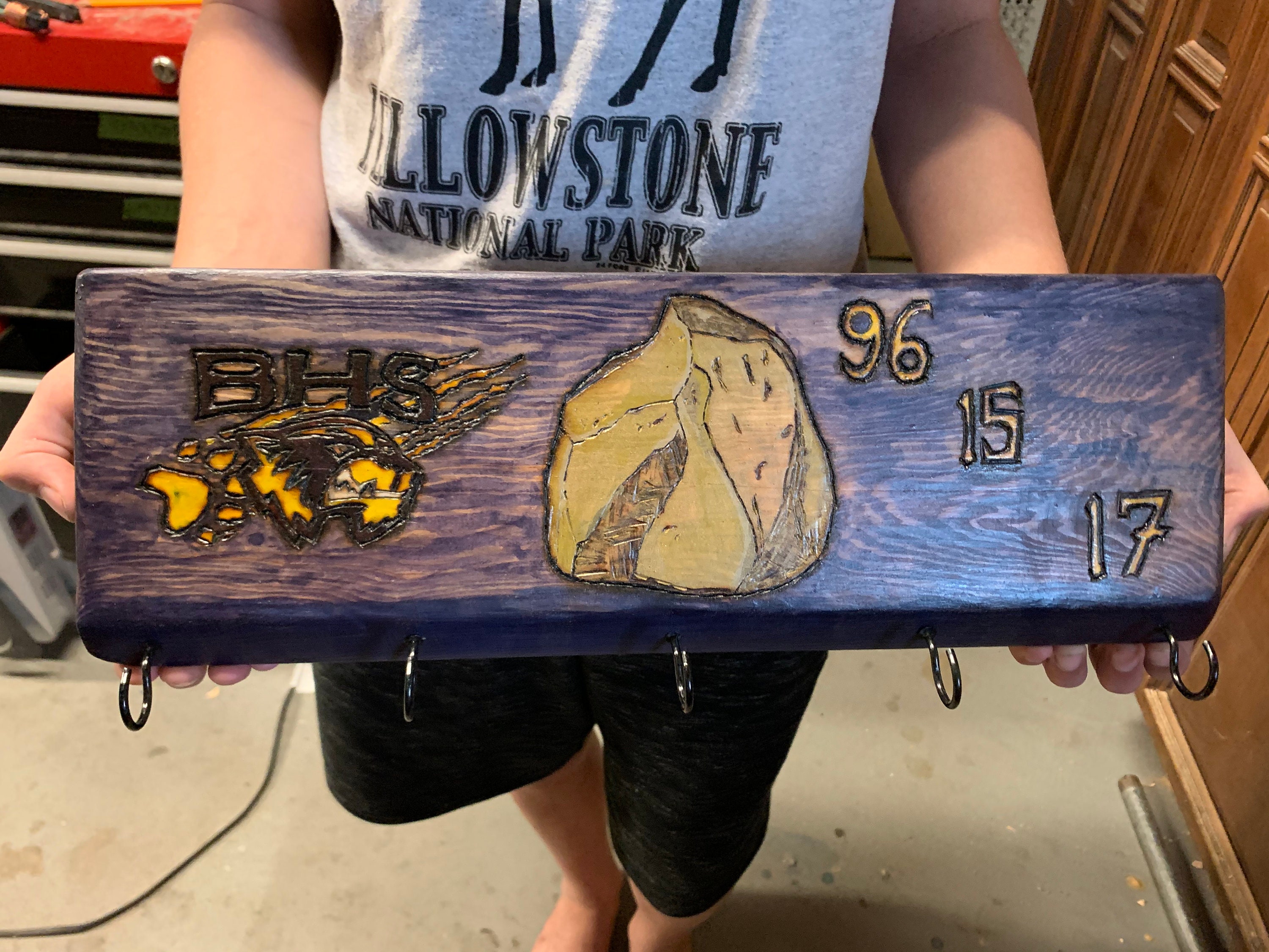 Bayfield Wolverines Key and Sunglasses Holder - Etsy Israel