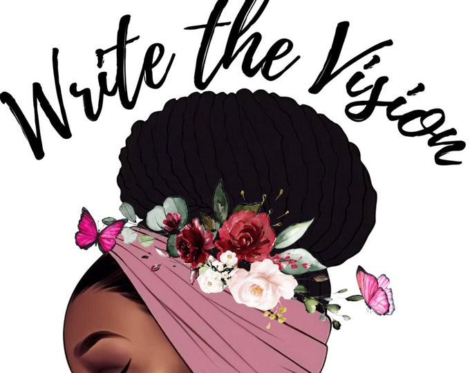 Write the Vision Printable Digital Download | Etsy