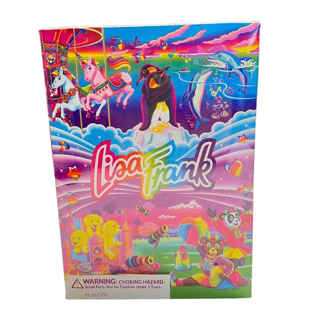 Lisa Frank Beads & Craft Making Set/w Stickers FL163391 Box Factory ...
