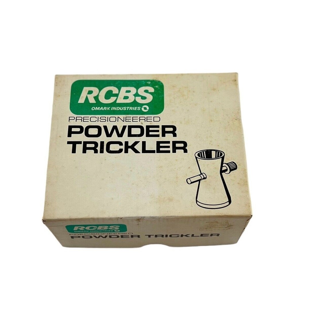 Vintage RCBS Powder Trickler 09094 Open Box & Instruction Manual New ...