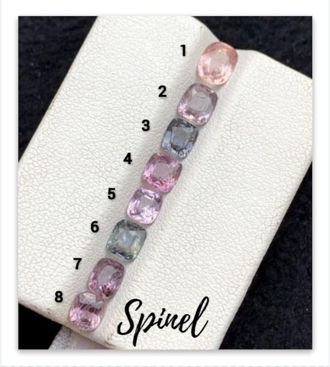 Earth Mined Natural Spinel. Loose Gemstones for Making Jewellery ...