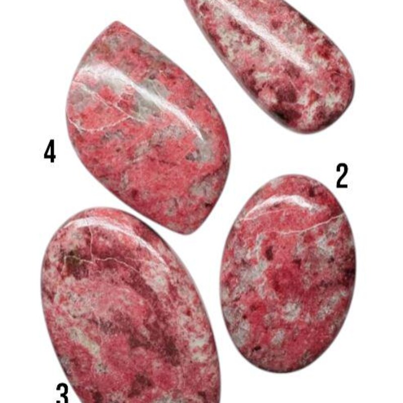 Thulite - Etsy