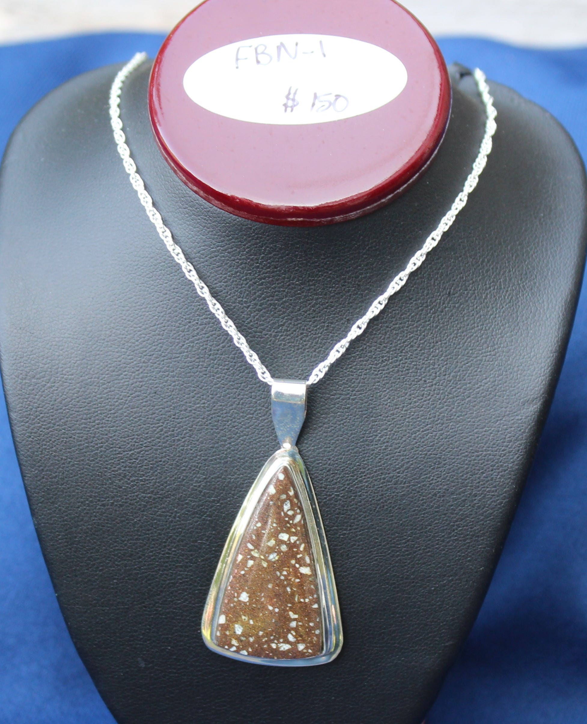 Michigan Firebrick Necklace: FBN-1