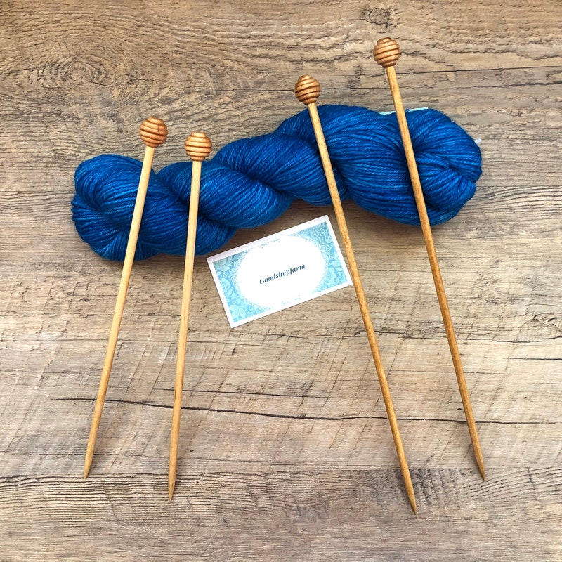Wooden Knitting Needles - Etsy