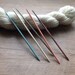 Double-pointed Knitting Needles, Multi-color DPN, Hand-made Birch - Etsy
