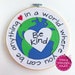 Be Anything Be Kind Embroidery Kit Kindness Quote DIY Hoop Art Beginner ...