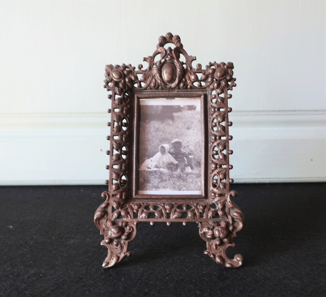 Small Metal Photo Frame - Etsy
