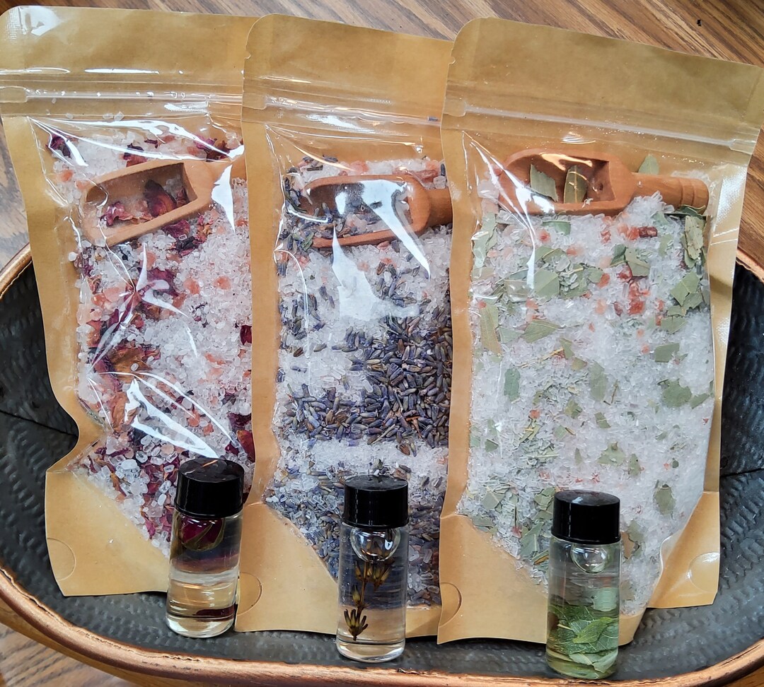 Bath Salts Luxury Set bath Soakfloral Bath Soakrelaxing Bath ...