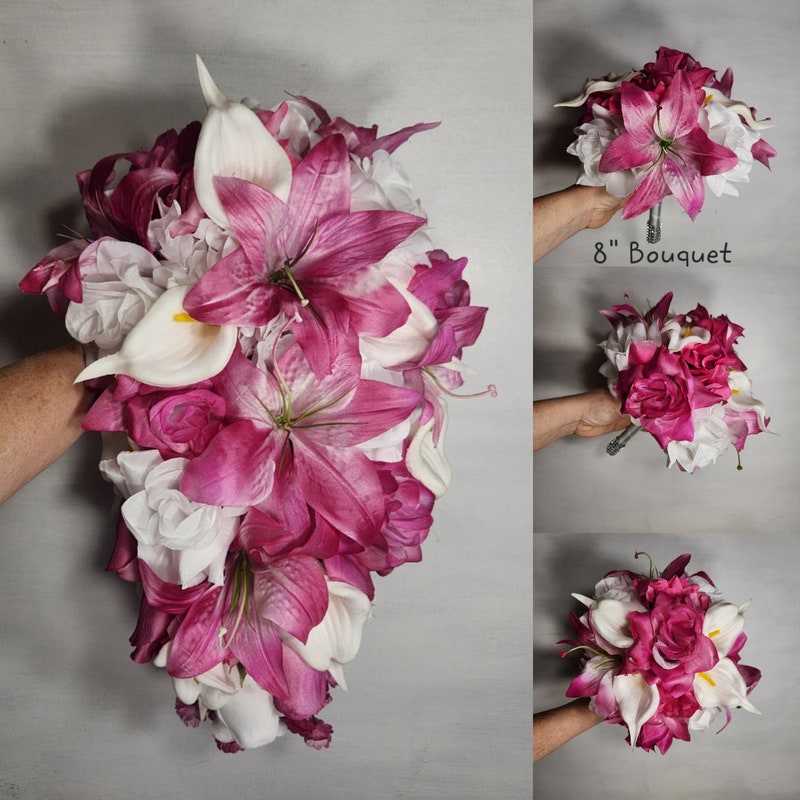 Fuchsia Bouquet - Etsy
