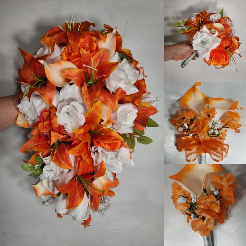 Tiger Lily Bouquet - Etsy