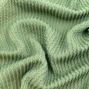 2 Yards Green Dusty Rib Knit Stretch Fabric for Newborn Photo Props ...