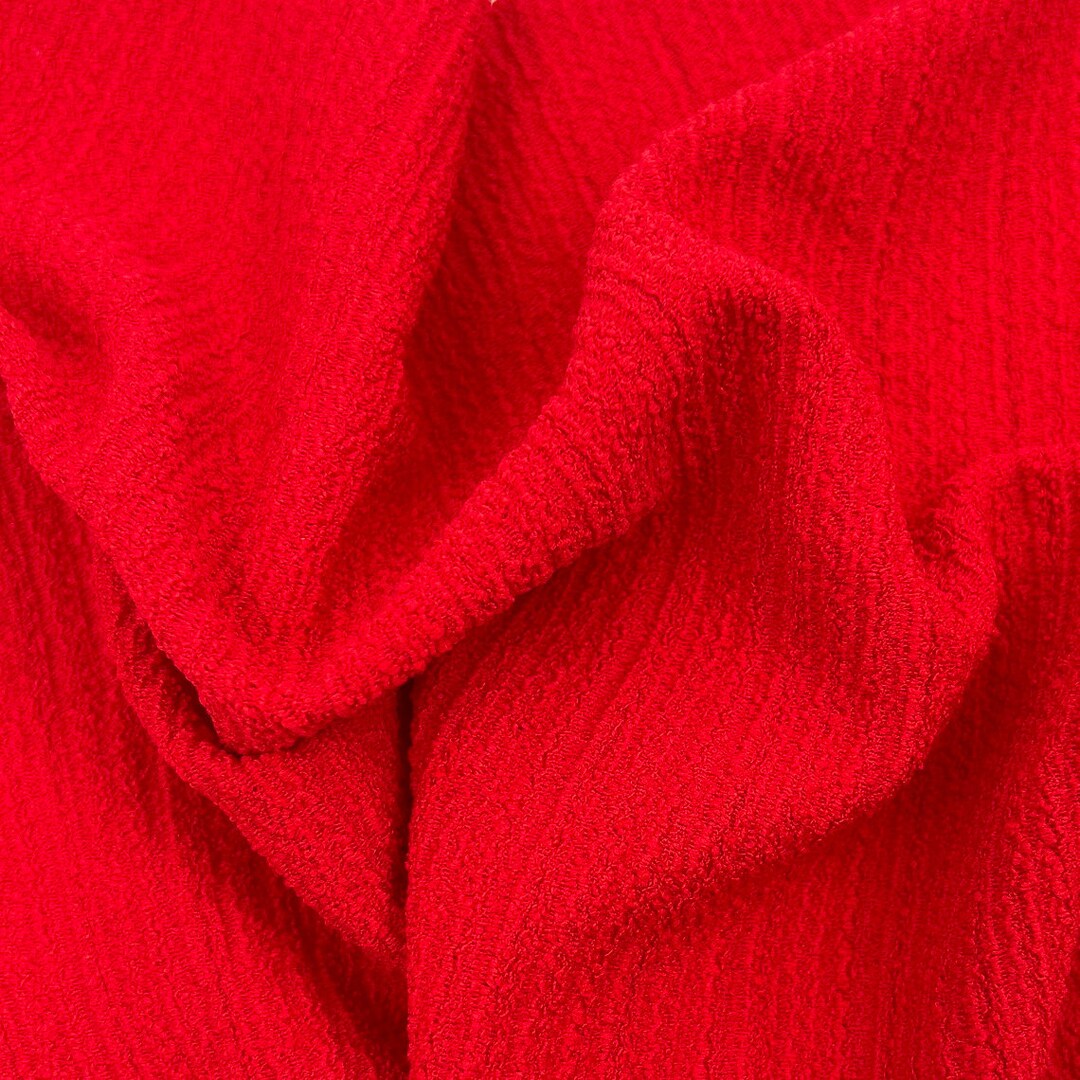 2 Yards 54 Red Jacquard Knit Fabric for Newborn Photo Props, Backdrops ...