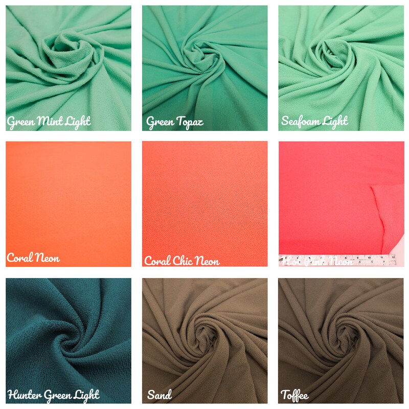 Stretch Knit Fabrics - Etsy