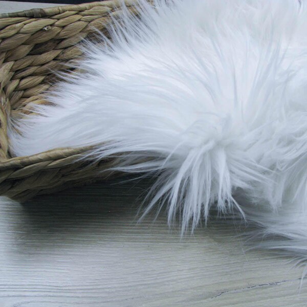 White Faux Fur - Etsy