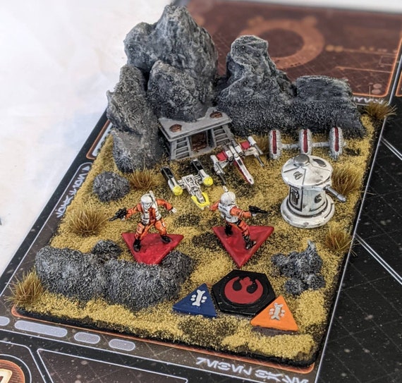 Star Wars Rebellion Rebel Base Tile Desert - Etsy