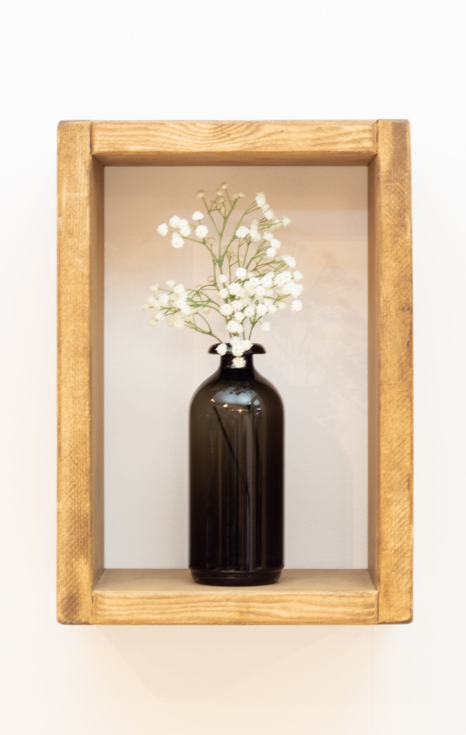 Rustic Wall Cube, Wooden Box, Wall Storage, Display, Shelves, Handmade ...