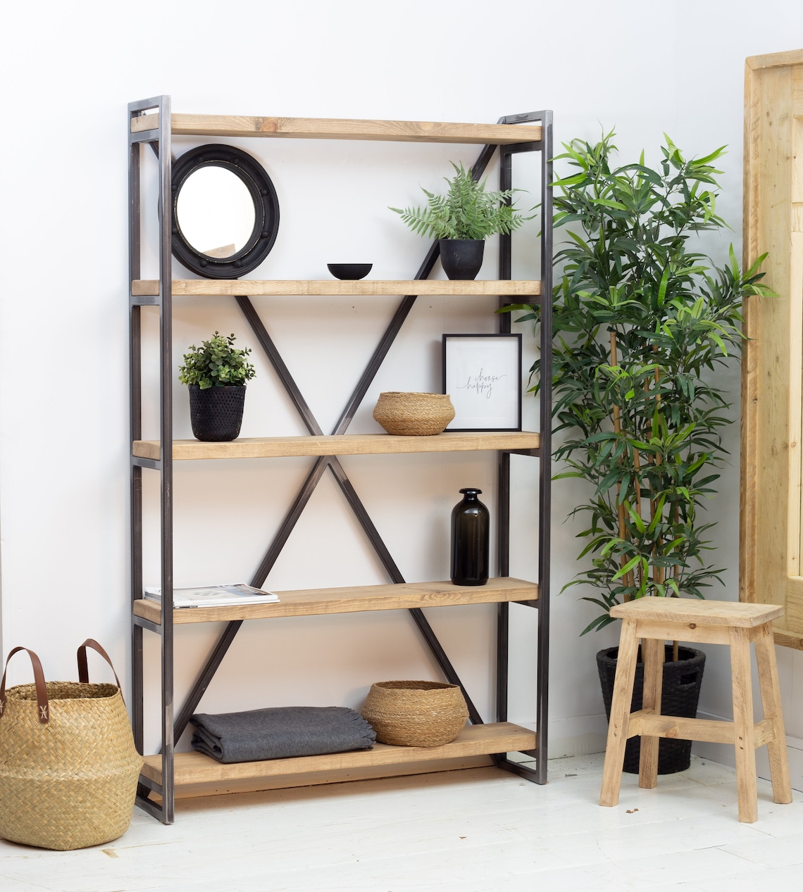 Industrial Shelving Unit - Etsy UK