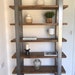 The Rustic Silver Shelving Unit - Etsy UK