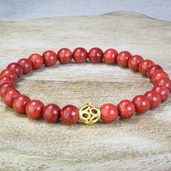 Coral Bracelet - Etsy