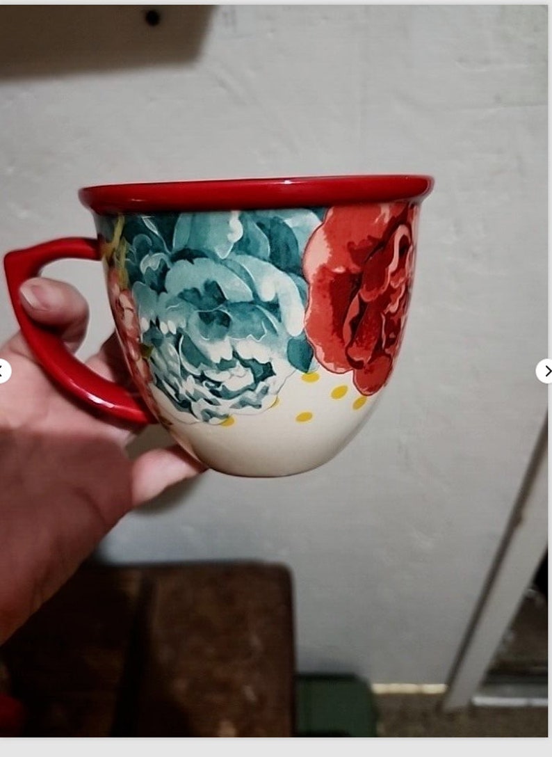 THE PIONEER WOMAN Blossom Jubilee Floral Stoneware Coffee Cup Mug - Etsy THE PIONEER WOMAN Blossom Jubilee Floral Stoneware Coffee Cup Mug - Etsy