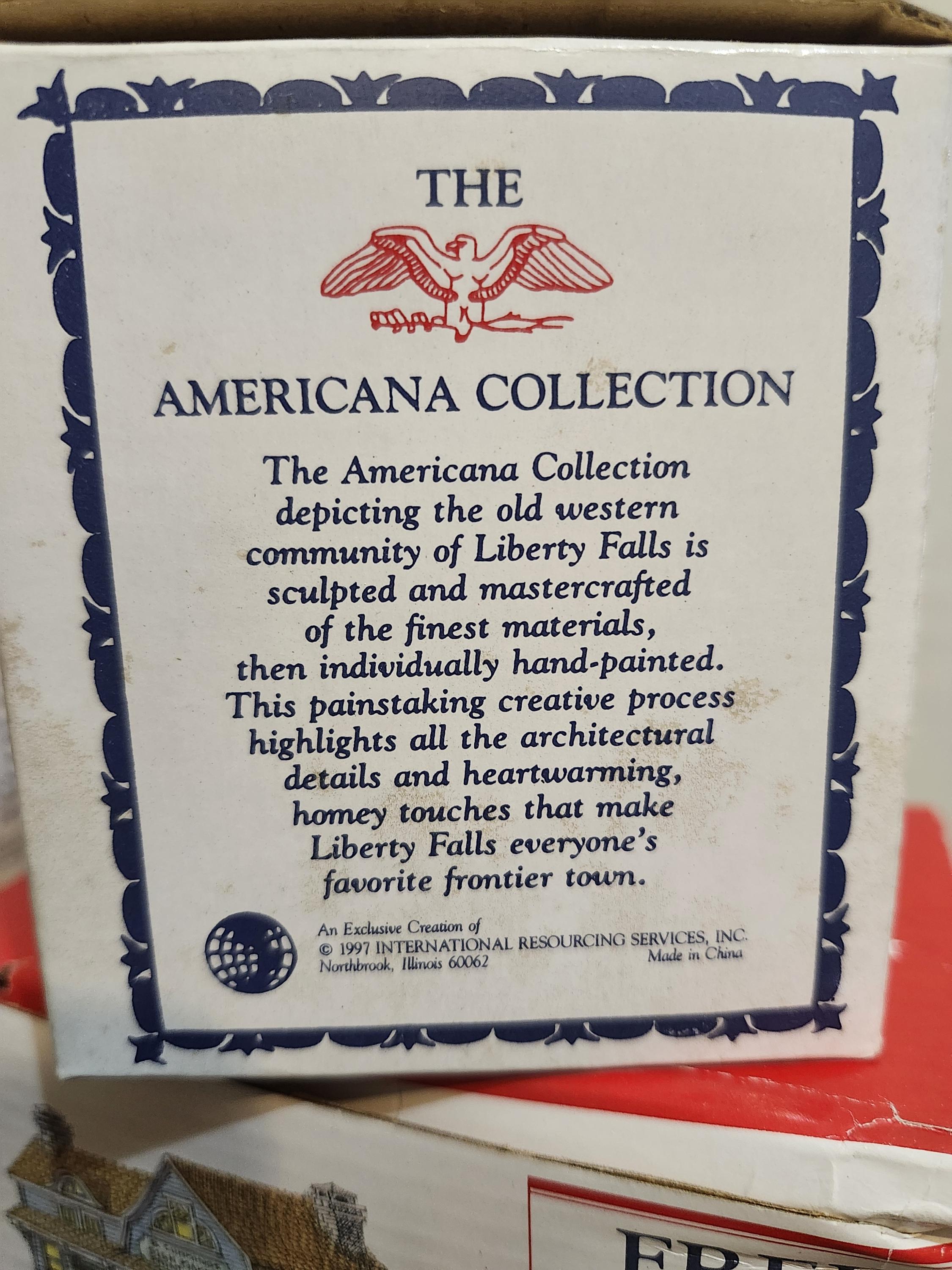 Lot of 9 Vintage Liberty Falls " the Americana Collection " Houses ...