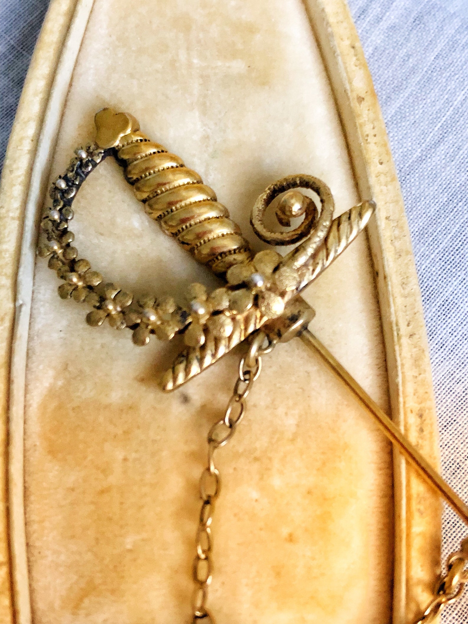 Antique Victorian Jabot Pin - Etsy Hong Kong