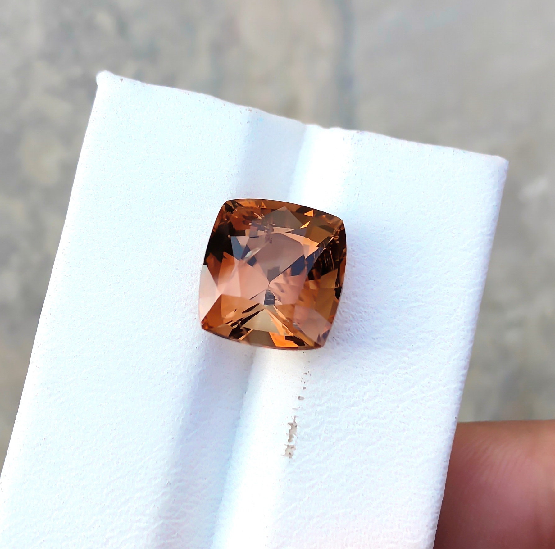 8.10 Carats Natural Brown Awesome Color Topaz Gemstone from | Etsy