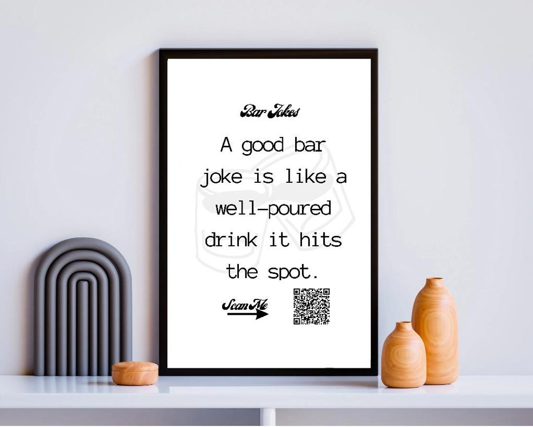 Funny Bar Sign Bar Jokes Every Day a New Joke - Etsy Canada