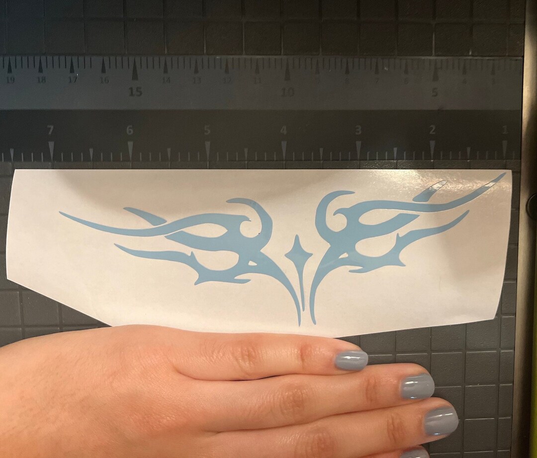 Star / Tribal/ Car Bumper Sticker / Tramp Stamp / Y2k / Vinyl Decal ...