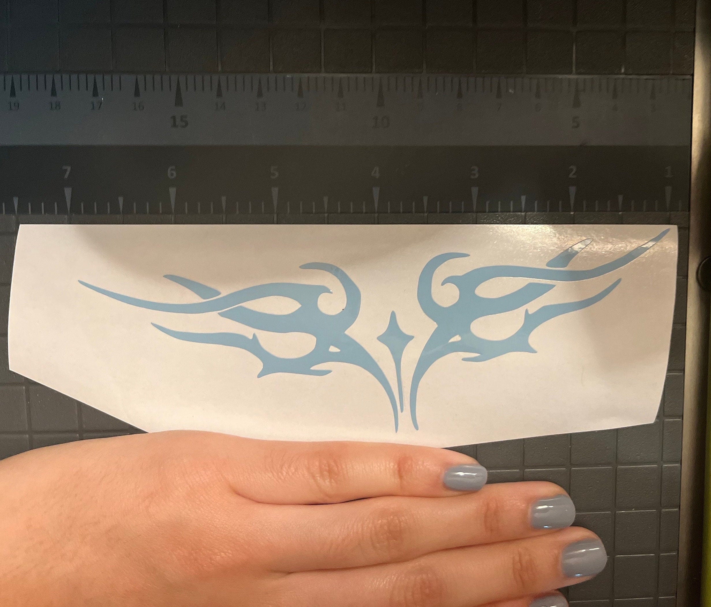 Star / Tribal/ Car Bumper Sticker / Tramp Stamp / Y2k / Vinyl Decal ...