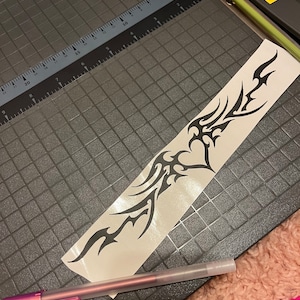 Bumper Sticker / Car Tramp Stamp / Y2K / Heart / Wings / Gothic / Vinyl ...