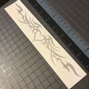 Bumper Sticker / Car Tramp Stamp / Y2K / Heart / Wings / Gothic / Vinyl ...