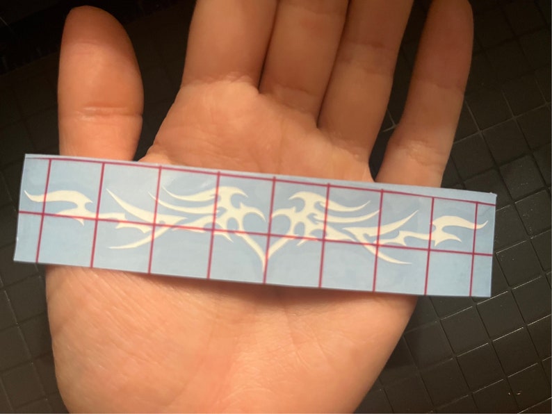 Mini Y2K Tramp Stamp Decal Vinyl Sticker - Etsy