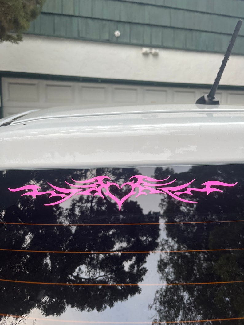 Y2K Car Tramp Stamp Decal Vinyl - Etsy