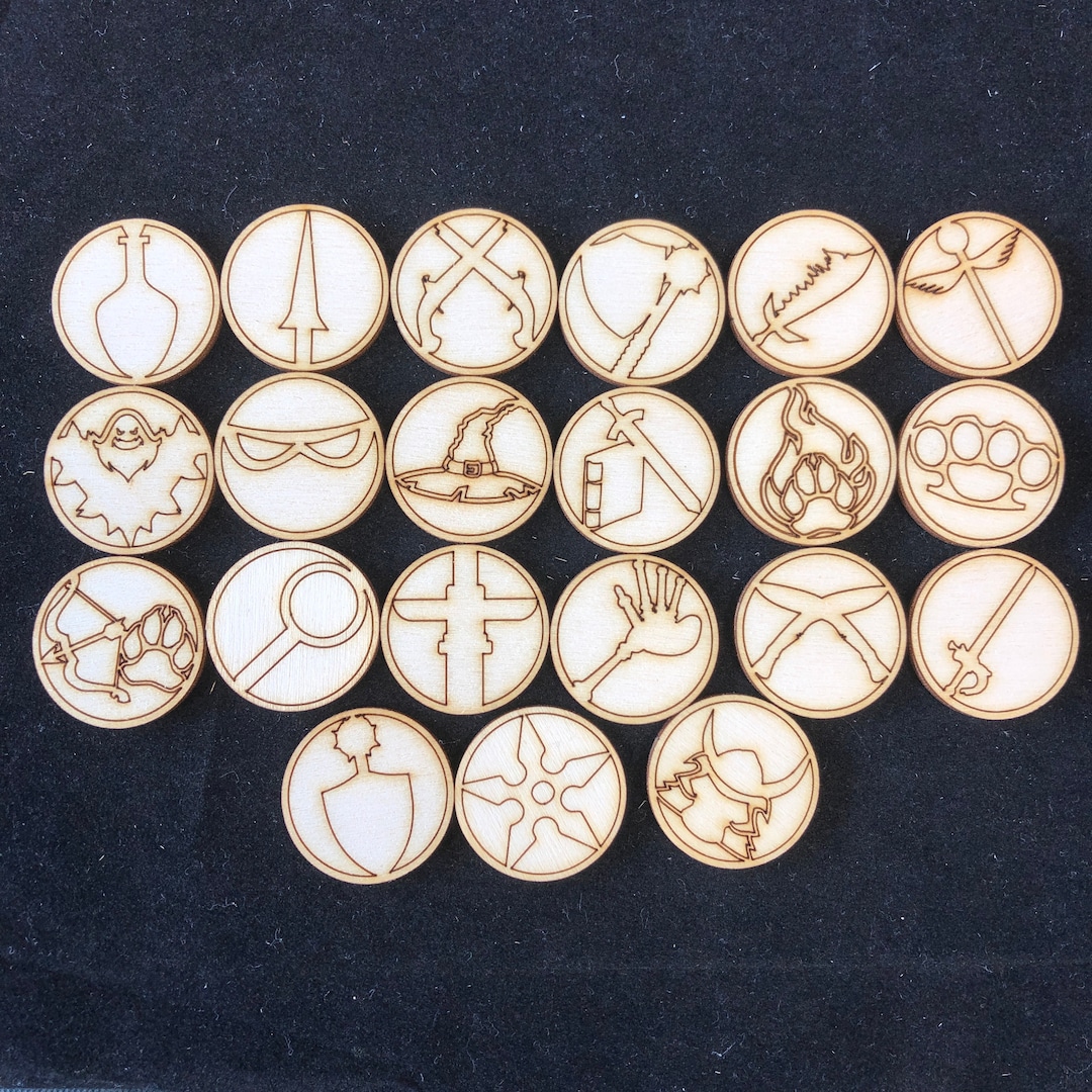 Rbcbasics 21 Peice Extra Classes Dungeons and Dragons/pathfinder Gaming ...