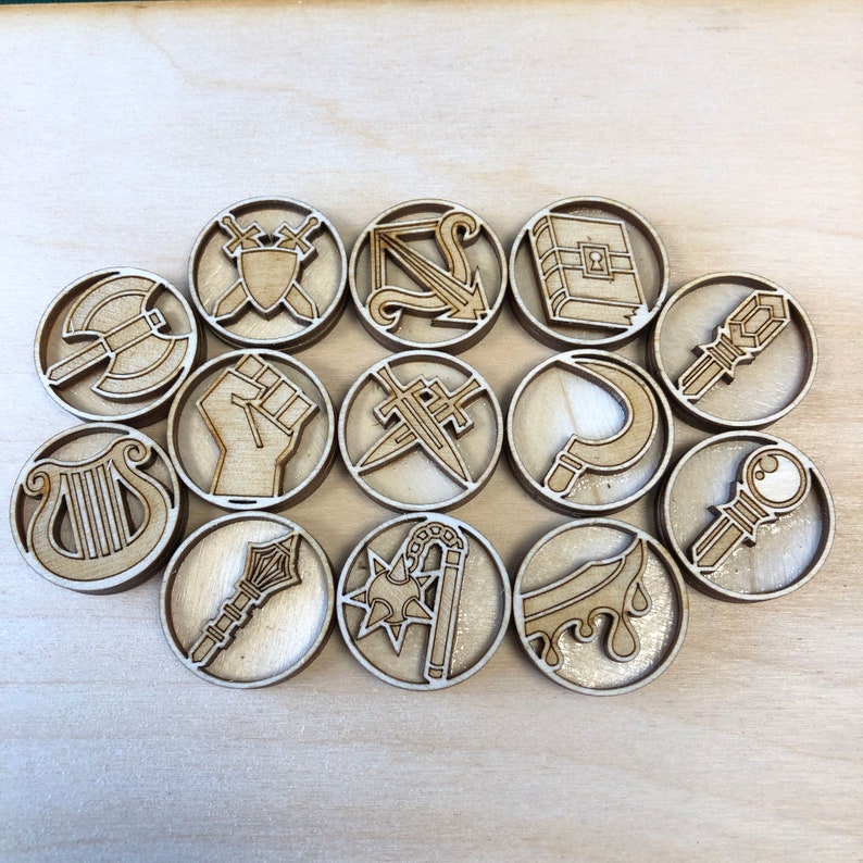 Deluxe Tabletop Gaming Miniatures Alternative Token Set, Dungeon and ...