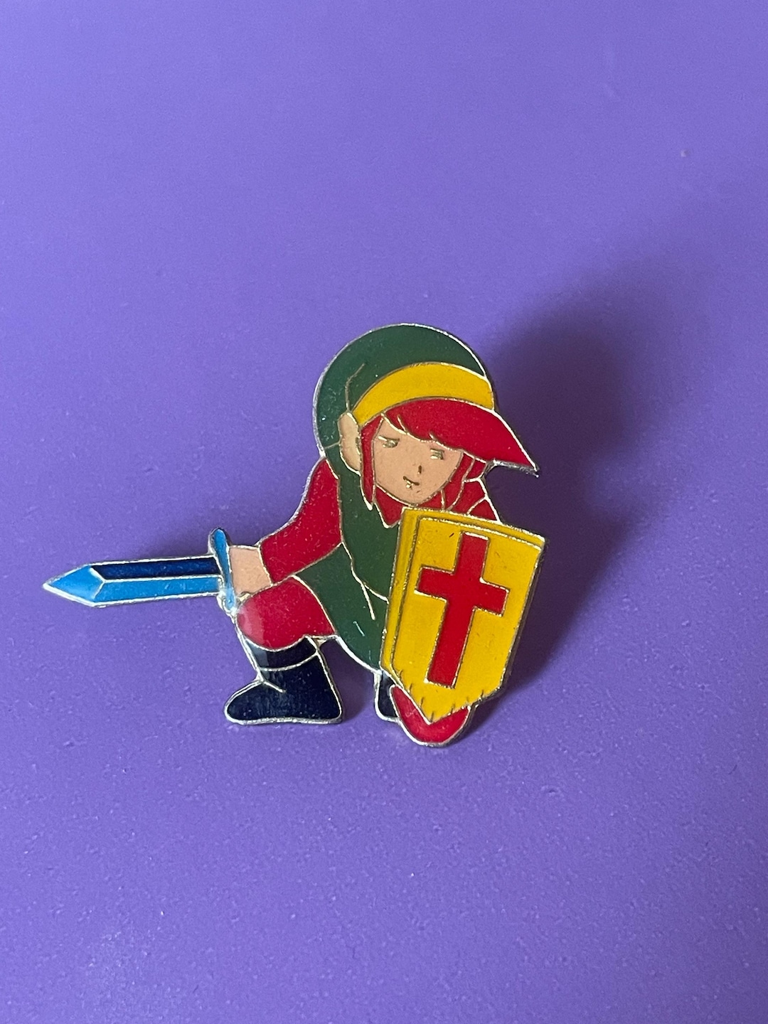 Link Legend of Zelda Pin - 1980s Nintendo Video Game NES 80s Retro ...