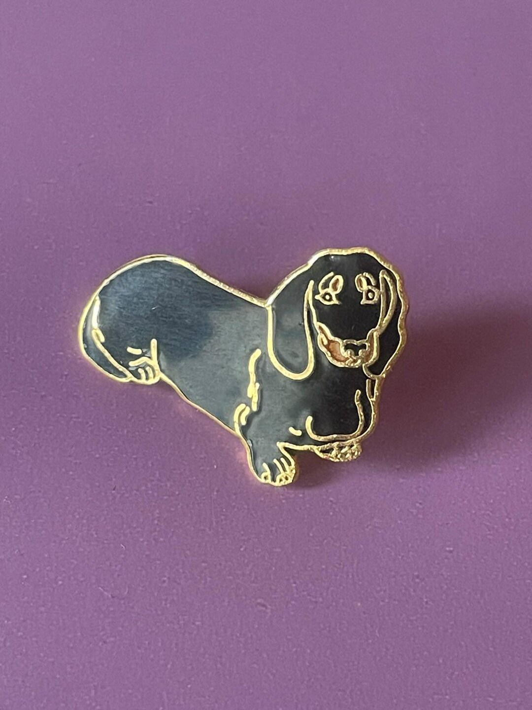 Dachshund Pin Wiener Dog Sausage Badger Doxie Weiner Pet Animal Doggo Canine Breed Smooth ...