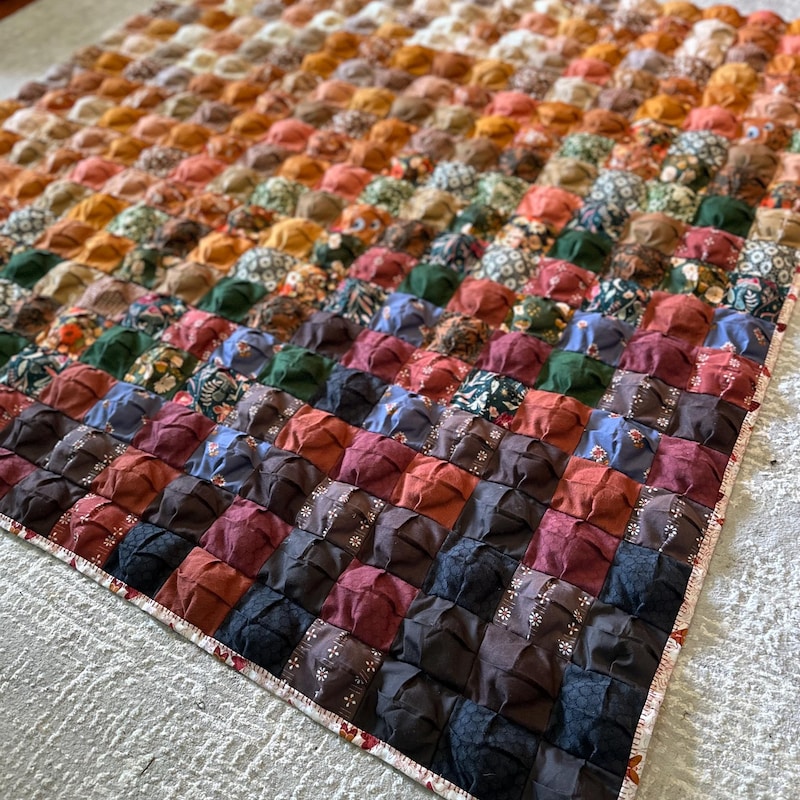 Puff Quilt - Etsy