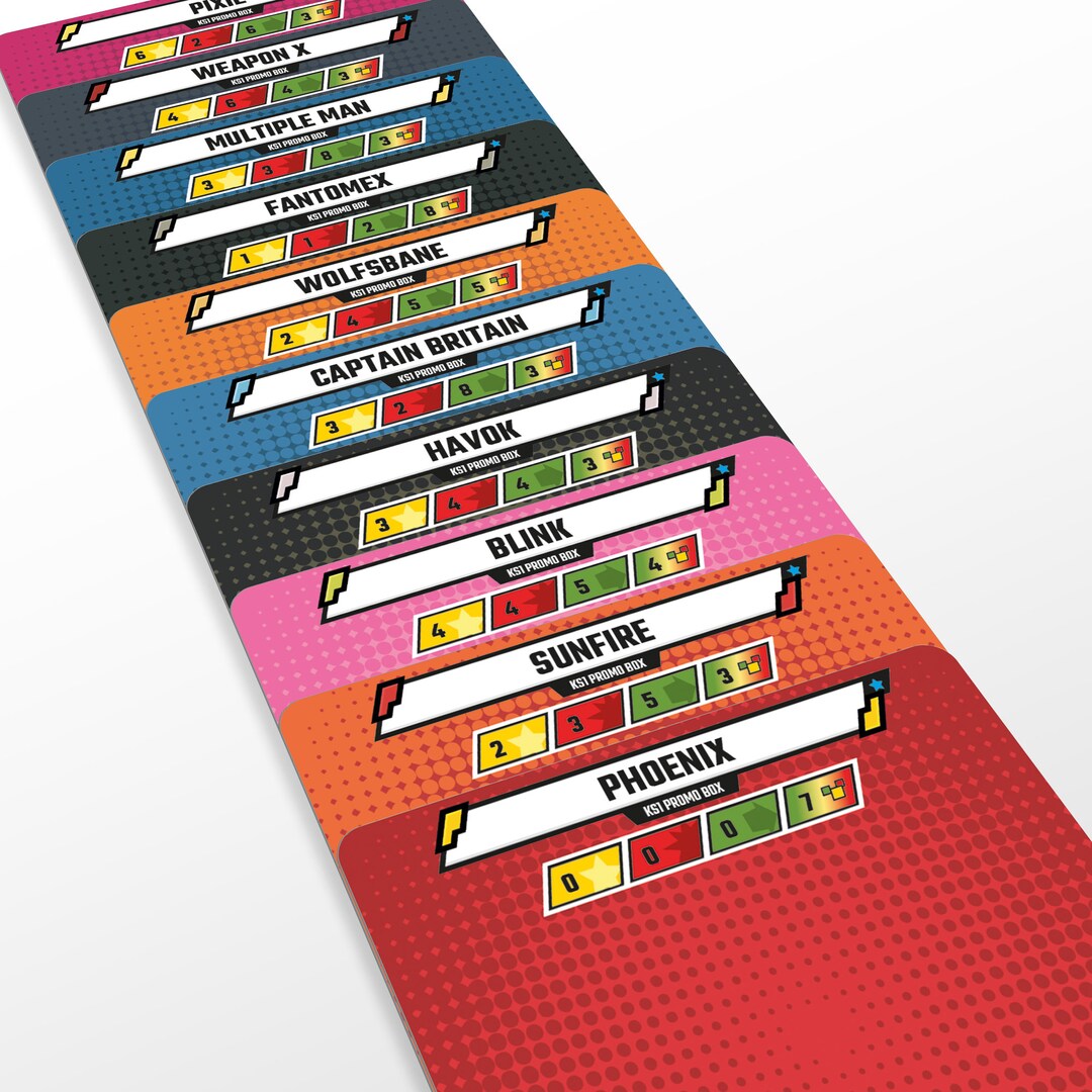 Promo Box 2 (kickstarter Stretch Goals) - X-men - Marvel United ...