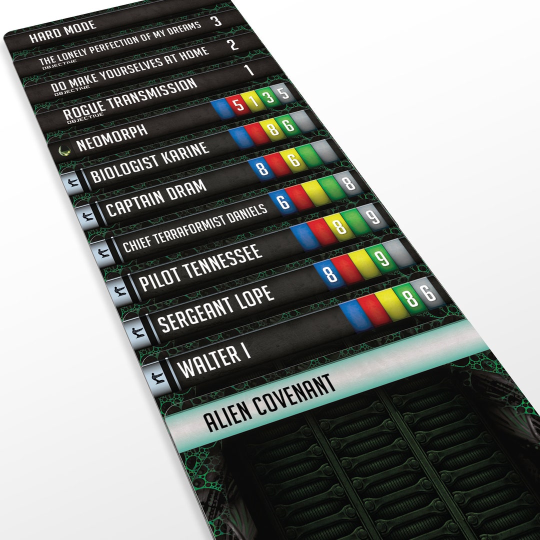 Alien Covenant - Legendary Encounters: Alien Dividers - 20 Pcs - Etsy