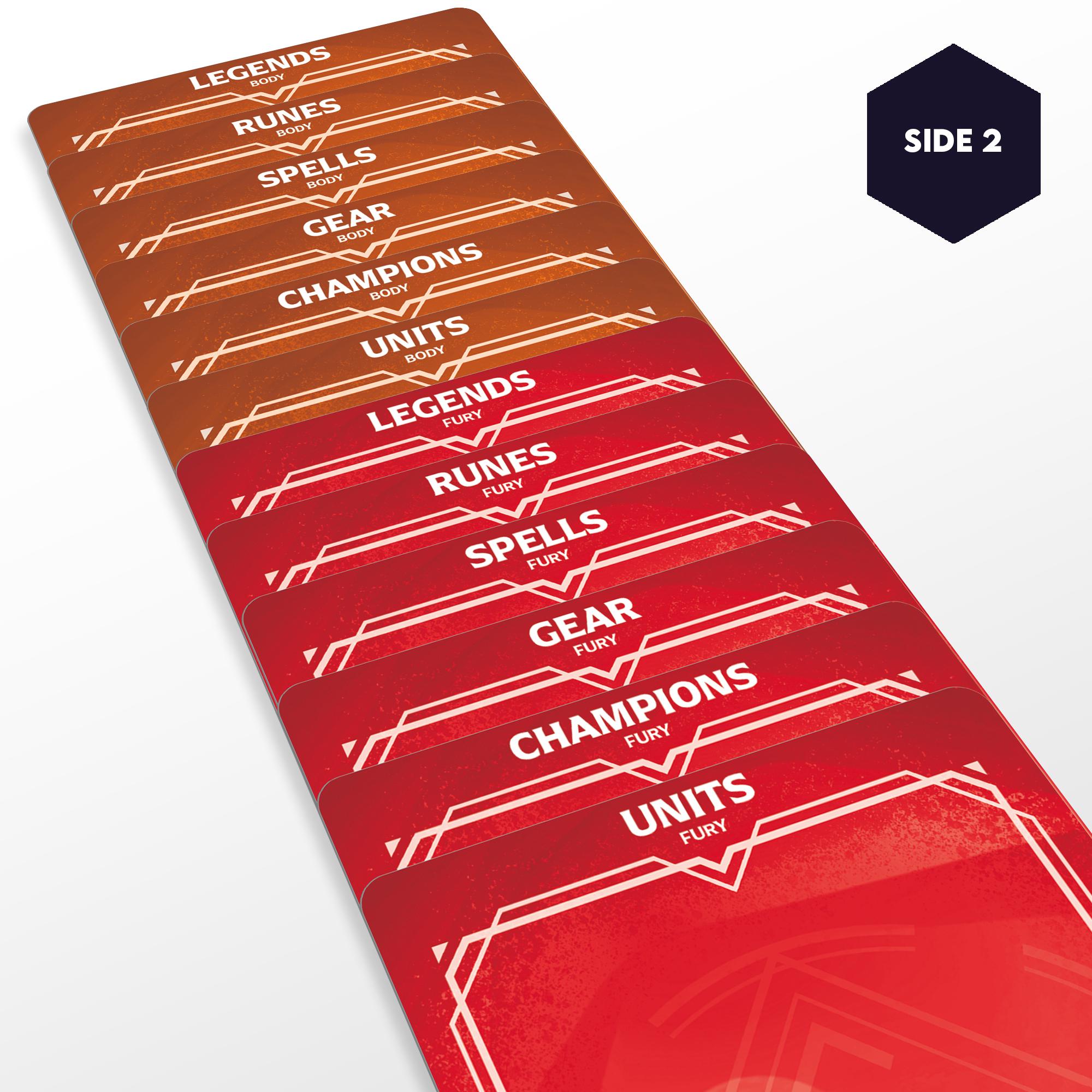 Domain Divider Set - Riftbound TCG Card Game Dividers / Separators - Etsy