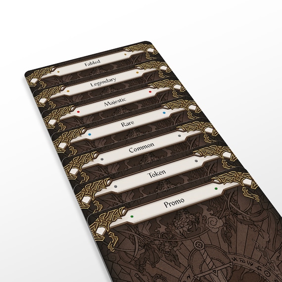 Rarity Set Flesh and Blood Dividers - Etsy