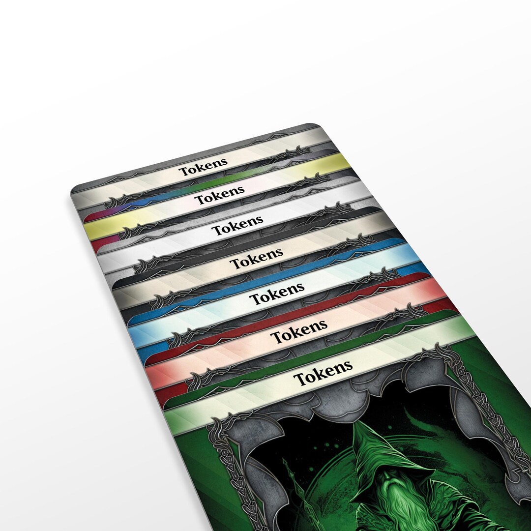Tokens Set - Magic the Gathering Dividers / Organizer Cards - 7pcs - Etsy