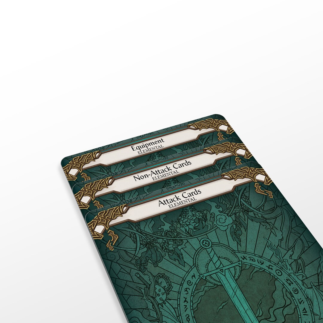 Elemental Dividers (legend Set) - Flesh and Blood Dividers - Etsy